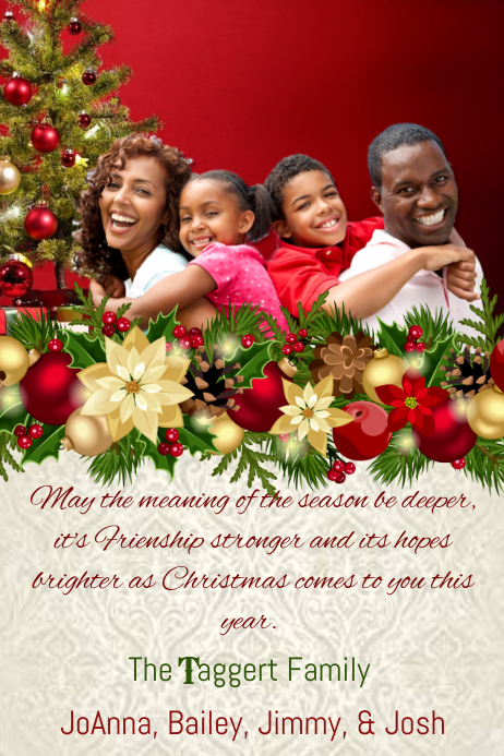 Christmas Card Template | PosterMyWall