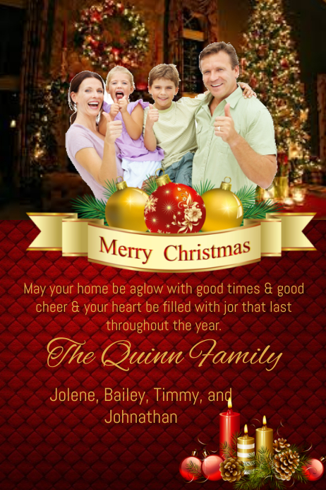 Christmas Card Template | PosterMyWall