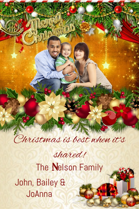 Christmas Card | PosterMyWall