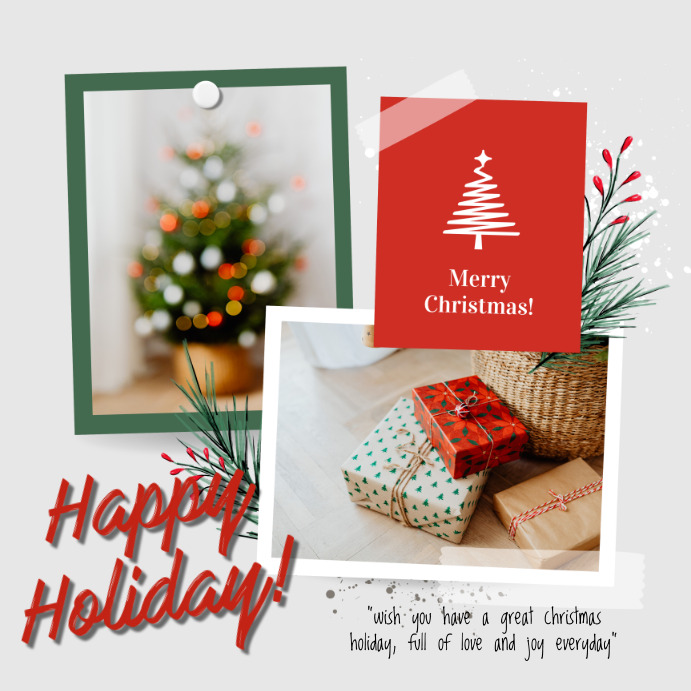 Christmas Card Template | PosterMyWall