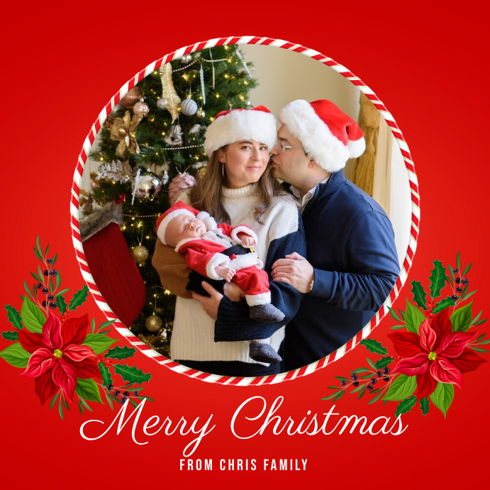 Christmas Card Template | PosterMyWall