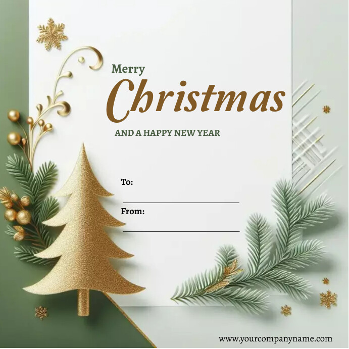 Christmas card template | PosterMyWall