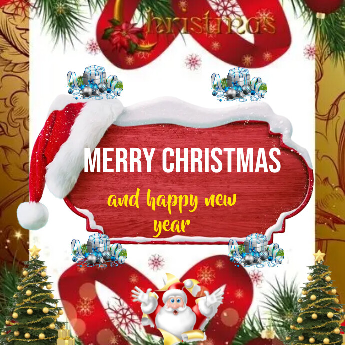 Christmas card/xmas Template | PosterMyWall