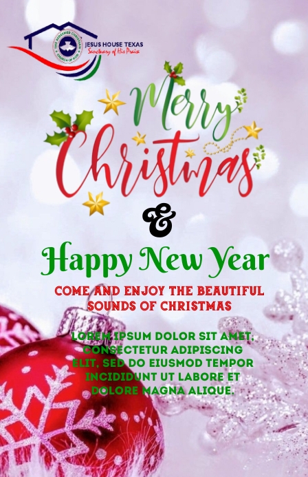 Christmas carol (10) Template | PosterMyWall