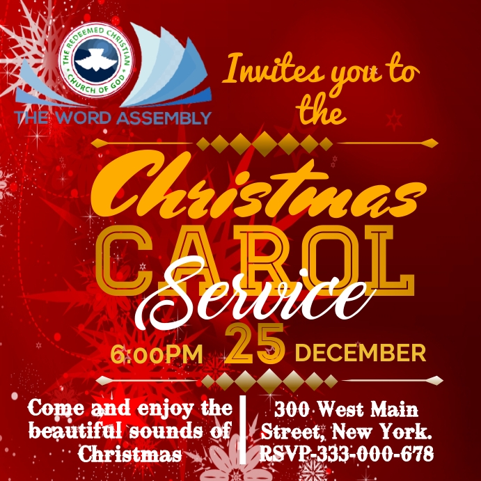 Copy of Christmas carol (3) | PosterMyWall