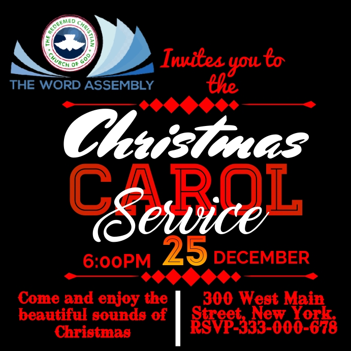 Copy of Christmas carol (3) | PosterMyWall