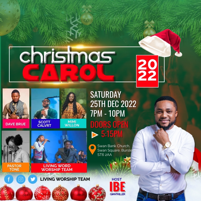 Copy of Christmas carol (3) | PosterMyWall