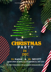 Christmas Carol Party Invitation template | PosterMyWall