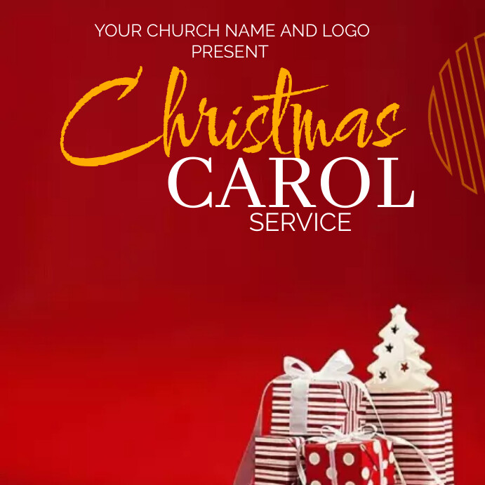 Christmas carol Template | PosterMyWall