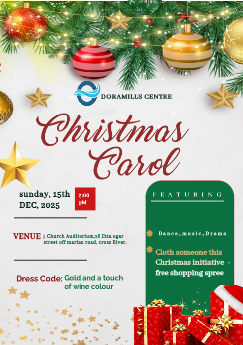 Christmas carol Template | PosterMyWall
