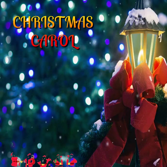 christmas carol Template | PosterMyWall