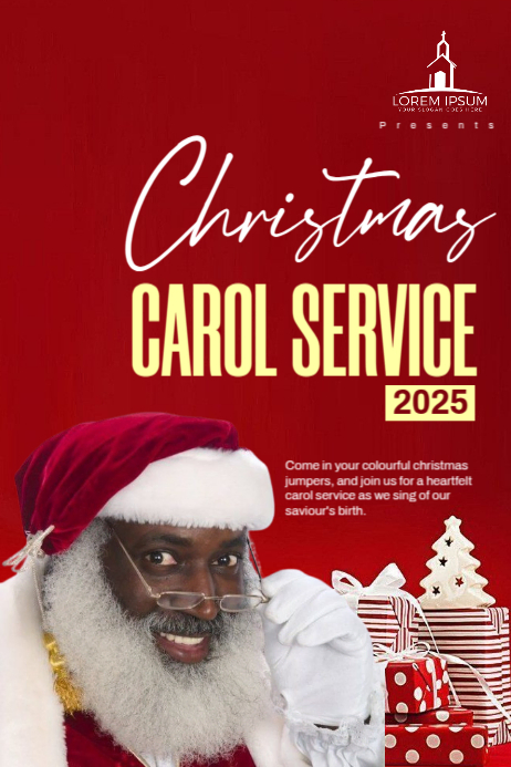 christmas carol Template | PosterMyWall