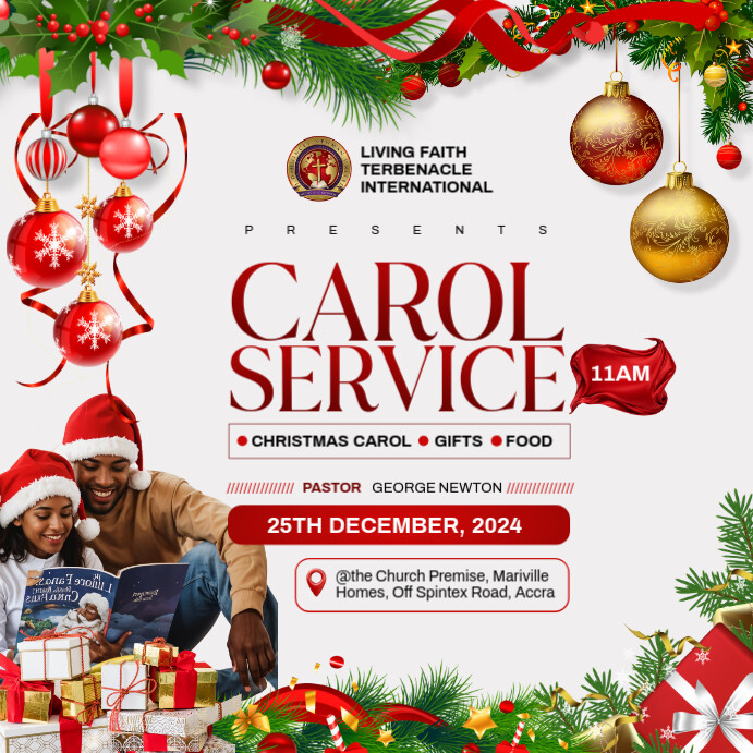 christmas carol Template | PosterMyWall