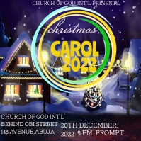 christmas carol party Template | PosterMyWall