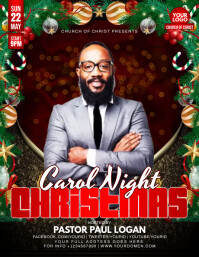 Christmas carol night Template | PosterMyWall