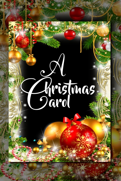 Copy of CHRISTMAS CAROL POSTER | PosterMyWall