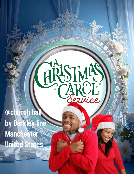 Christmas carol service Templat | PosterMyWall