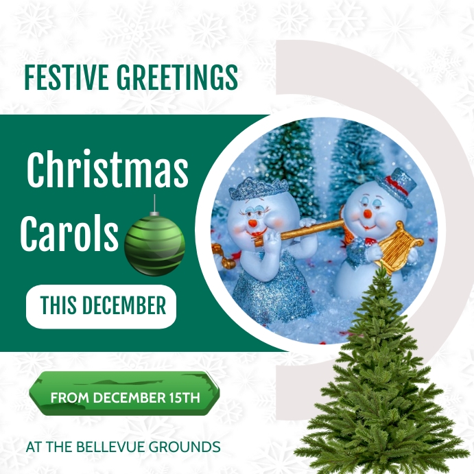 Christmas Carols Flyer Template | PosterMyWall