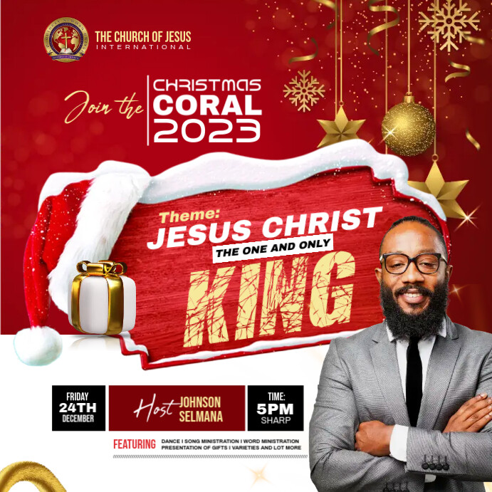 Copy of Christmas Carols Service | PosterMyWall