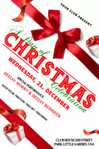 Christmas Celebration Ads Template | PosterMyWall