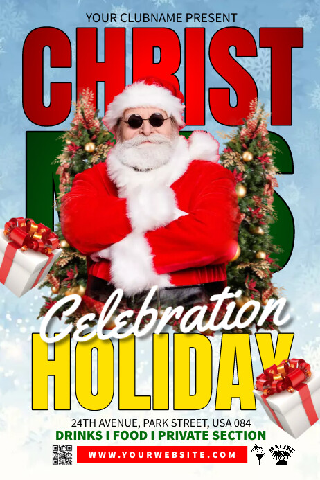 Christmas Celebration Template | PosterMyWall