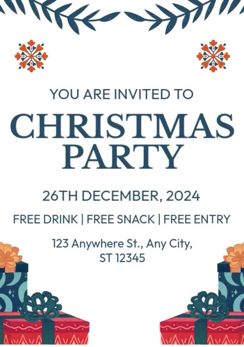 Christmas Celebration Template | PosterMyWall