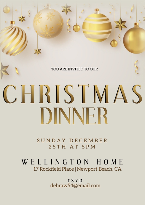 christmas CELEBRATION EVENT FLYER Template | PosterMyWall
