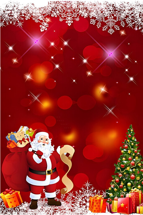 Christmas celebration poster background decoration Template | PosterMyWall