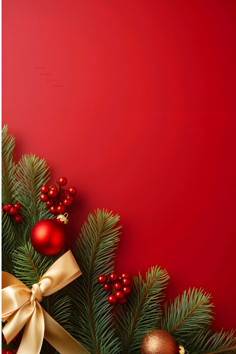 Christmas celebration poster background design template | PosterMyWall