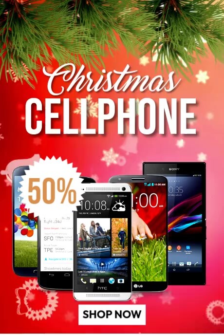 Christmas Cellphone Best Deals Template | PosterMyWall