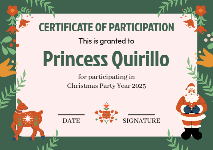 Christmas Certification Ads Template | PosterMyWall