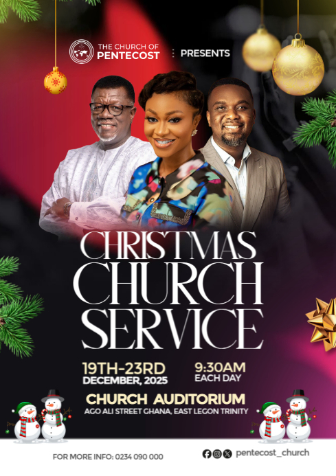 Christmas Church Design Template | PosterMyWall