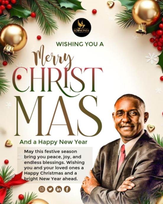 Plantilla de christmas church service flyer template | PosterMyWall