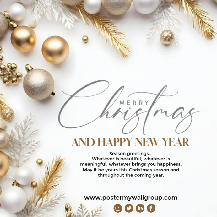 christmas church service flyer template | PosterMyWall