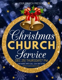 Christmas service Template | PosterMyWall