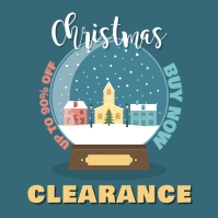 christmas clearance sale Template | PosterMyWall