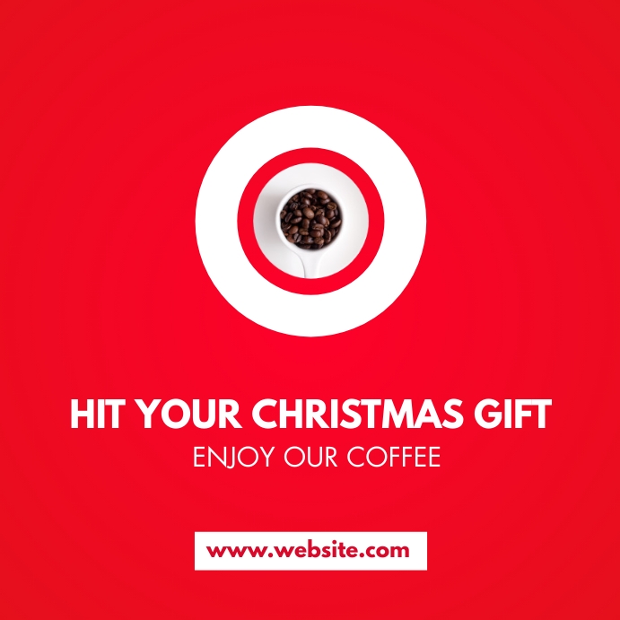 christmas coffeee shop business advertisement Template | PosterMyWall