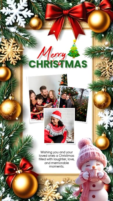 Plantilla de Christmas Collage Reels | PosterMyWall