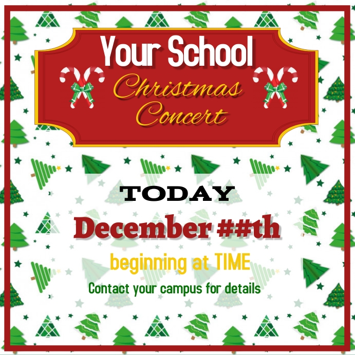 Christmas Concert Template | PosterMyWall