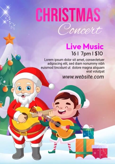 Copy of Christmas Concert | PosterMyWall