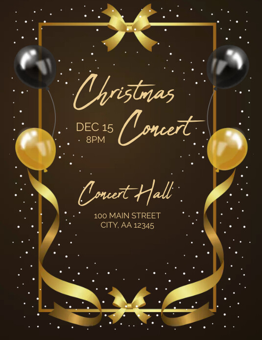 Christmas Concert Template | PosterMyWall