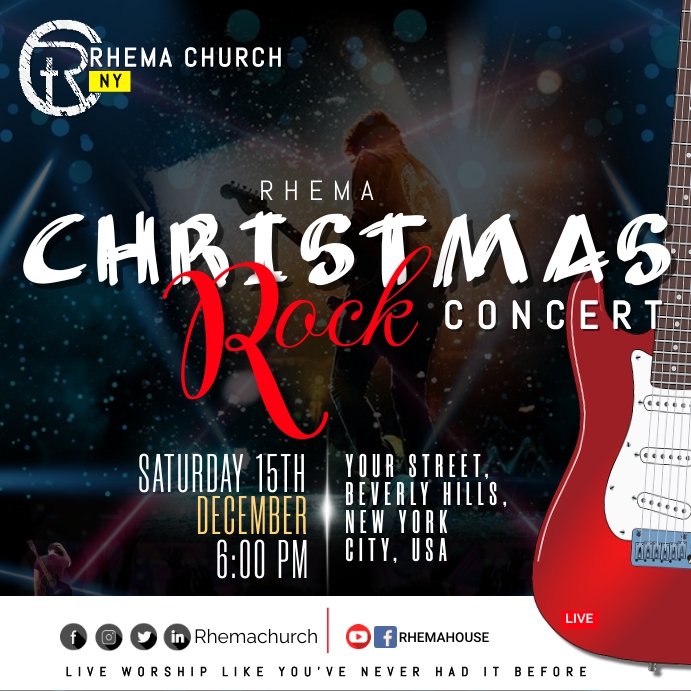 Christmas Concert Template | PosterMyWall