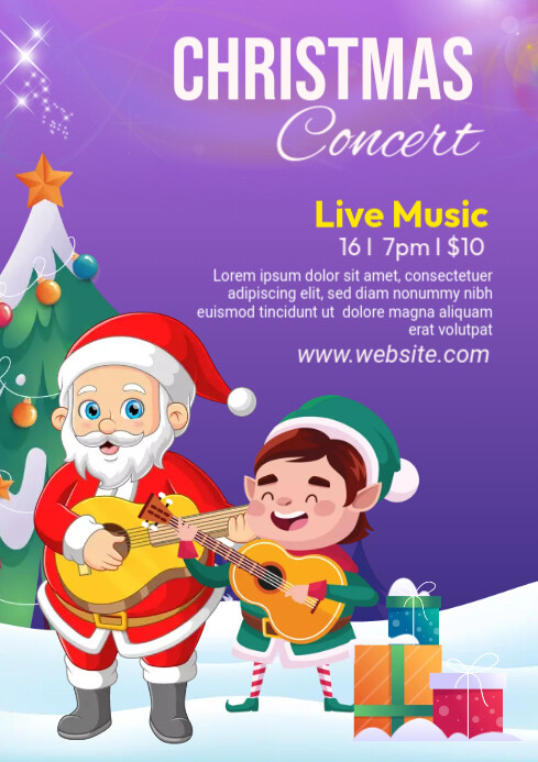 Christmas Concert Template | PosterMyWall