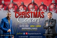 Christmas Concert Flyer Design TEmplate | PosterMyWall