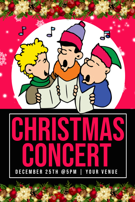 Copy of Christmas Concert Poster | PosterMyWall