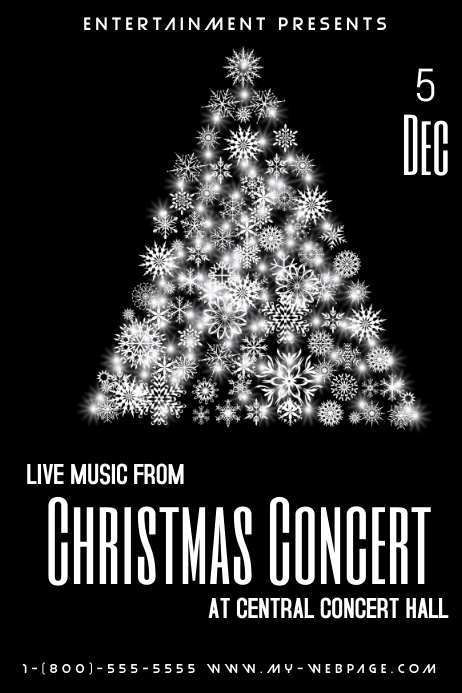 Christmas Concert Template | PosterMyWall