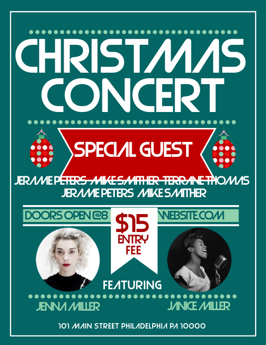 Christmas Concert Template | PosterMyWall