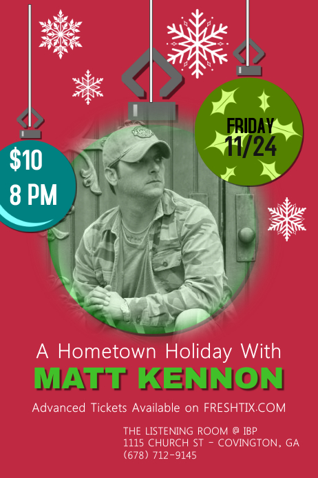 Christmas Concert Poster Template | PosterMyWall