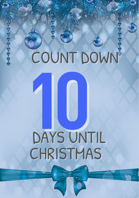 Copy of Christmas count down | PosterMyWall
