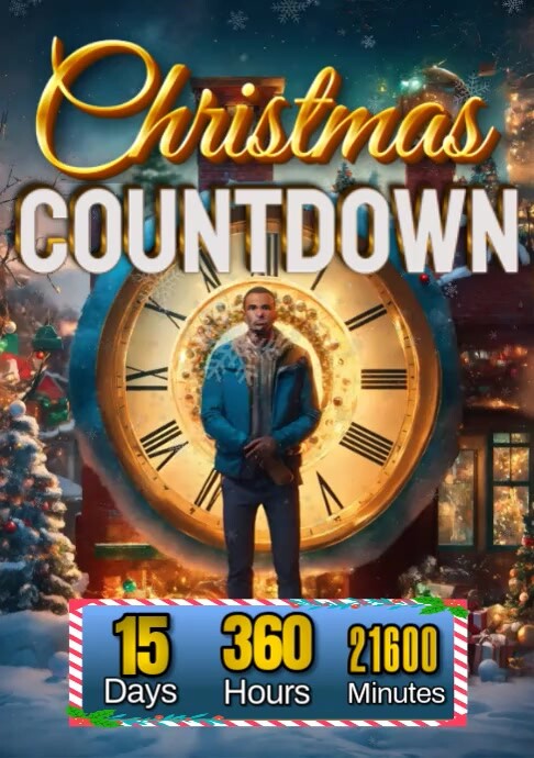 Copy of Christmas Countdown | PosterMyWall